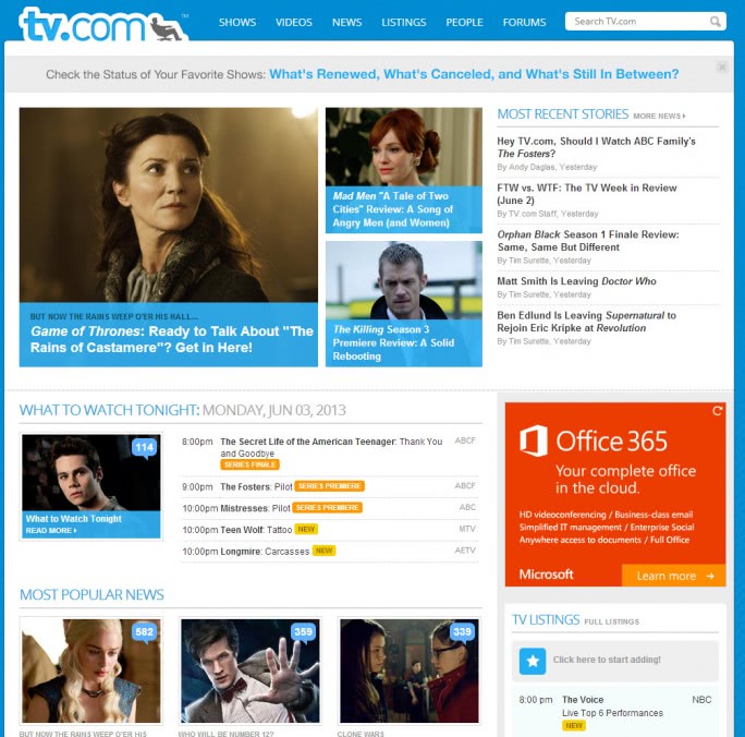 Big List of Online TV services - gHacks Tech News