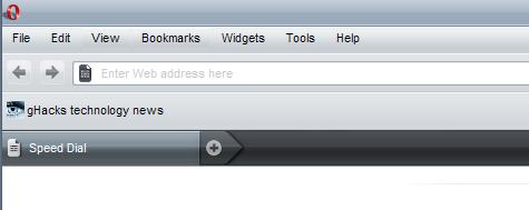 Move the Opera Address Bar to the Top - gHacks Tech News