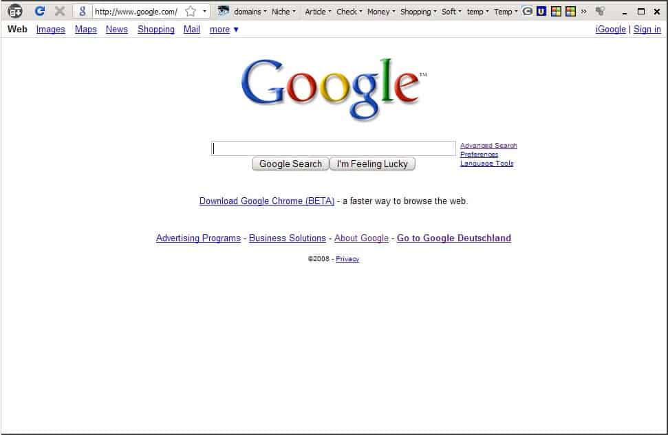 Setup Firefox To Use Minimal Screen Estate - gHacks Tech News