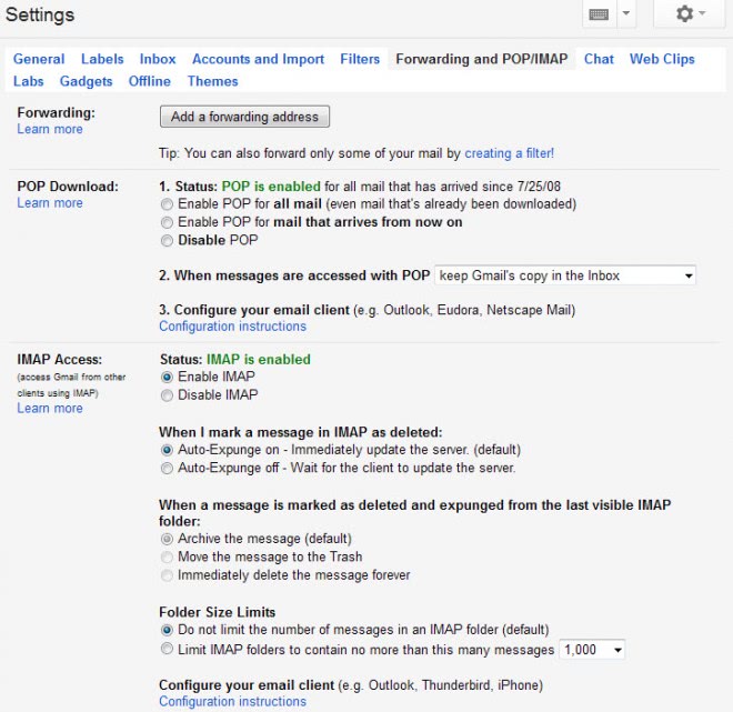 How To Setup Gmail In External Mail Clients Properly - gHacks Tech News