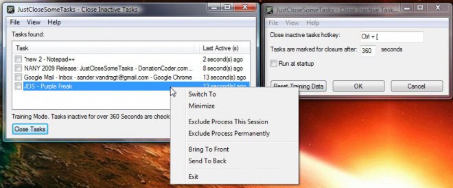 Close Inactive Tasks - gHacks Tech News