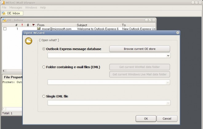 Windows Live Mail And Microsoft Outlook Mail Viewer - gHacks Tech News