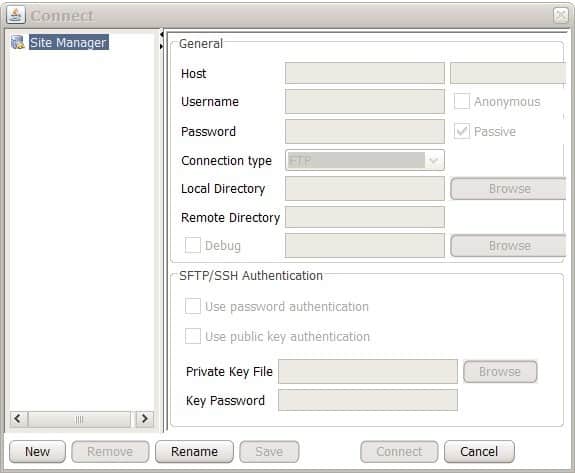 Online Ftp Client - truejfile