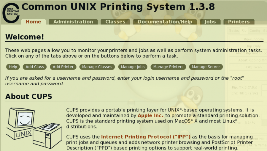 Configure Linux printing via web browser - gHacks Tech News