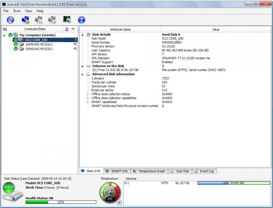 Hard Drive Health Monitoring - gHacks Tech News