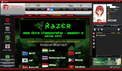 Computer Games Community Garena - gHacks Tech News