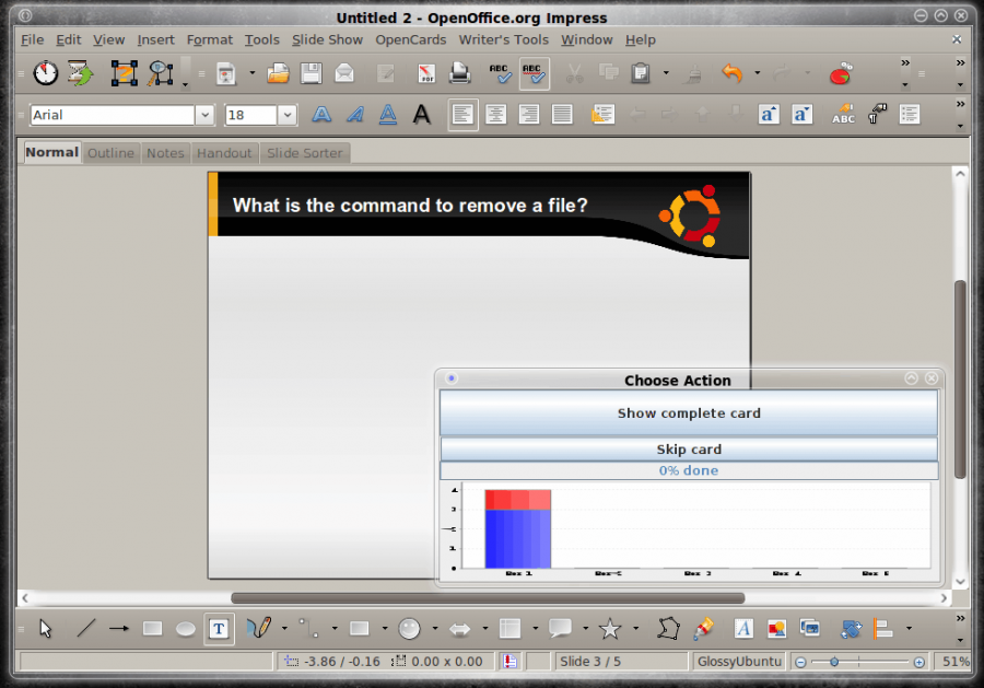Use OpenOffice Impress for flash card learning - gHacks Tech News