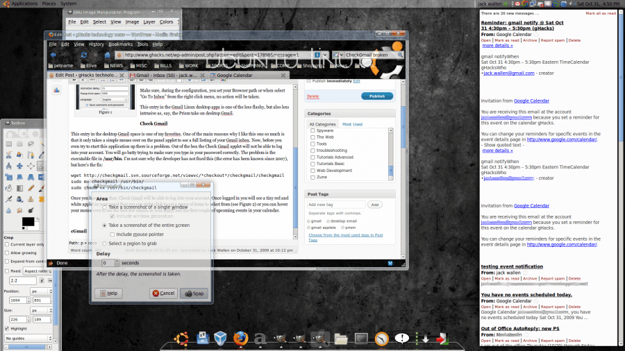 Gmail at your fingertips on the Linux desktop - gHacks Tech News