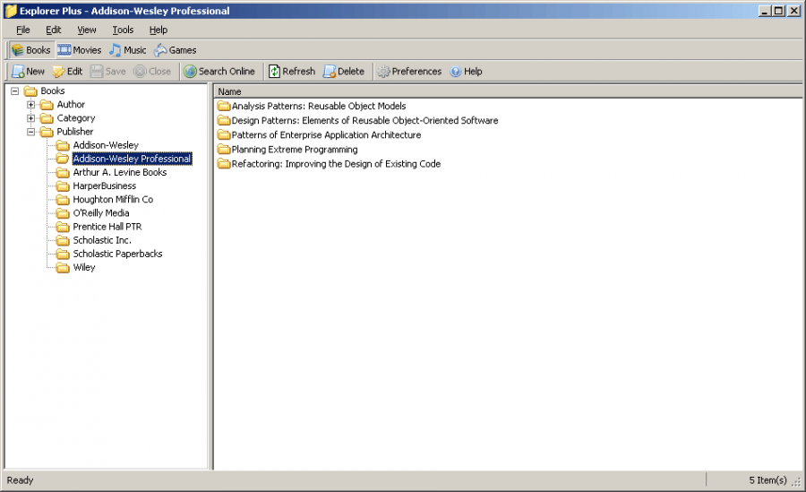 Media Collection Management Software Explorer Plus - gHacks Tech News