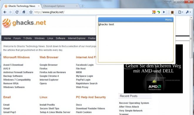 Google Chrome Note Taking Extension Sticky Notes - gHacks Tech News