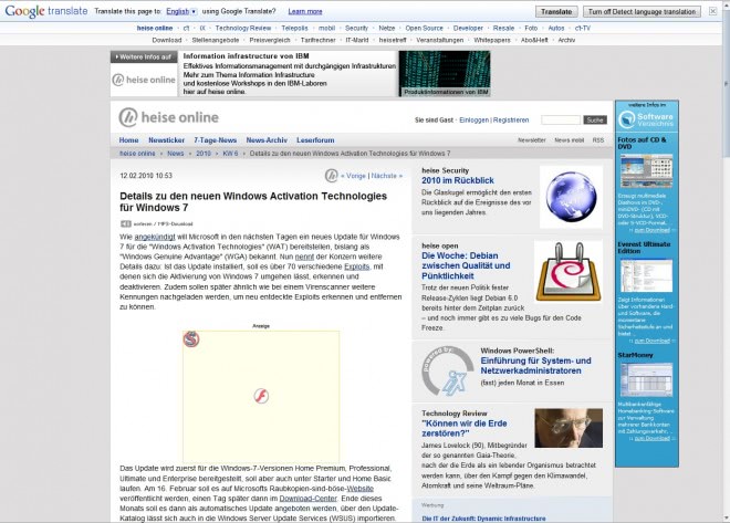Google Translate Bar Ported From Chrome For Firefox - gHacks Tech News