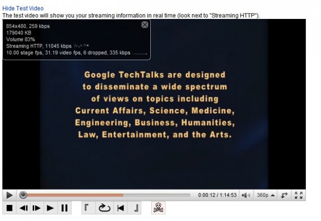 Check Streaming Video Speed With Youtube Test Video - gHacks Tech News