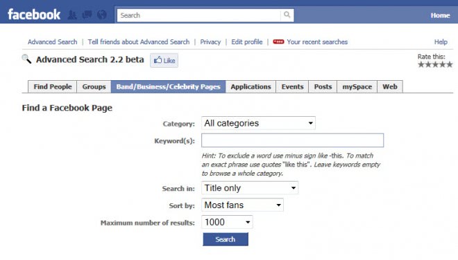 Facebook Search: How To Make The Most Of It - gHacks Tech News