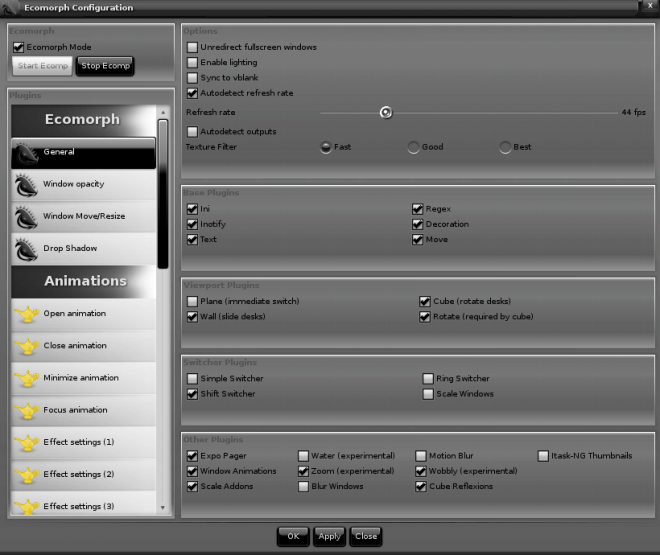 Working with Ecomorph in Bodhi Linux - gHacks Tech News