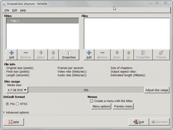 Transfer Video To DVD With DeVeDe - gHacks Tech News