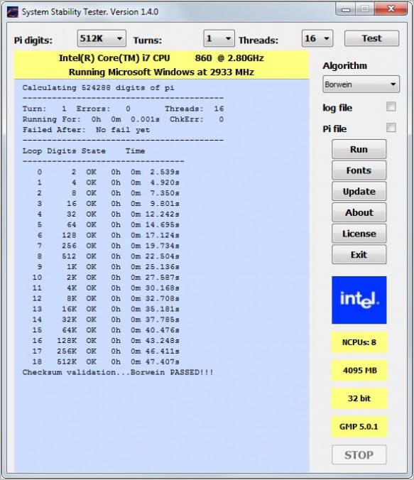 Test Your PC's Stability - gHacks Tech News