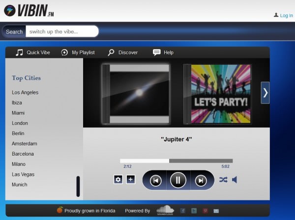 Vibin Brings Eletronic Music Discovery To The Web - gHacks Tech News