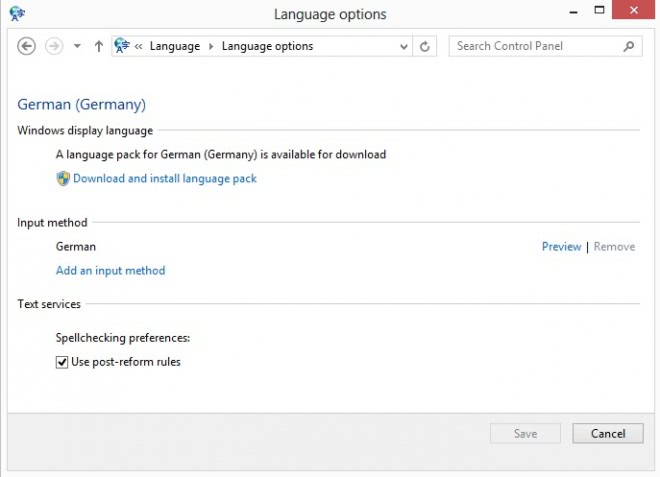How to add another language to Windows 8 - gHacks Tech News