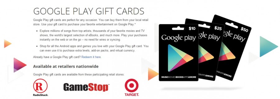 Get Google Play Credit and Gift Cards - gHacks Tech News