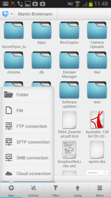 Solid Explorer is an Android file manager with cloud support - gHacks ...