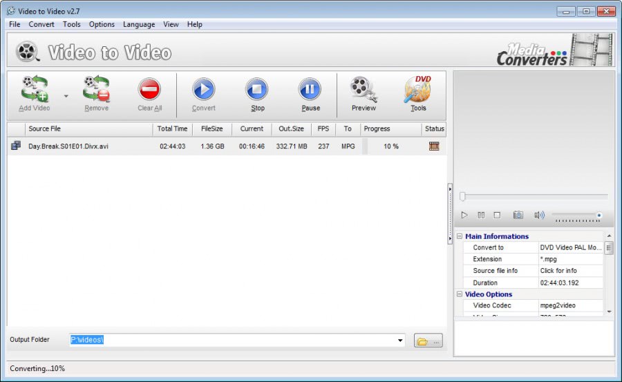 Video to Video Converter review - gHacks Tech News