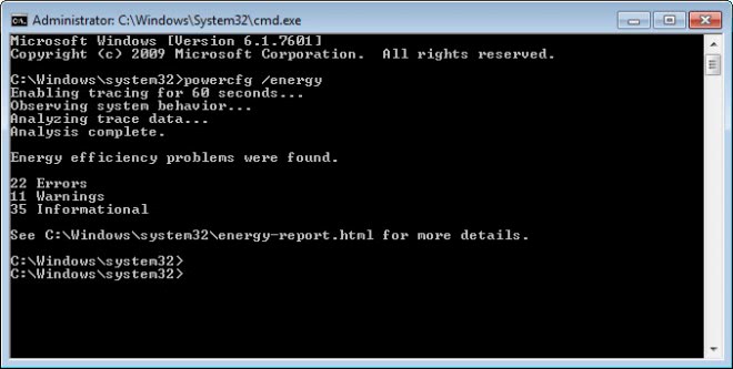 Create a Windows Power Efficiency Diagnostics Report - gHacks Tech News