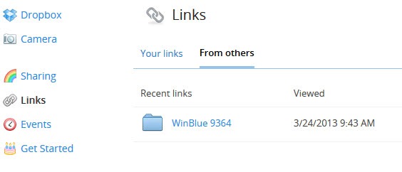Dropbox now displays all shared links in its web interface - gHacks ... Dropbox now displays all shared links in its web interface - gHacks ...