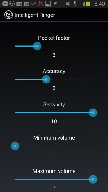 Automatically set Android's ringer based on the surrounding noise level ...