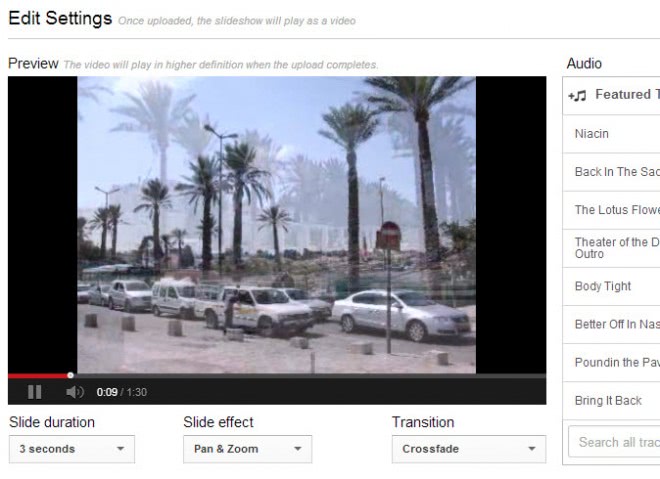 How to create photo slideshows on YouTube - gHacks Tech News