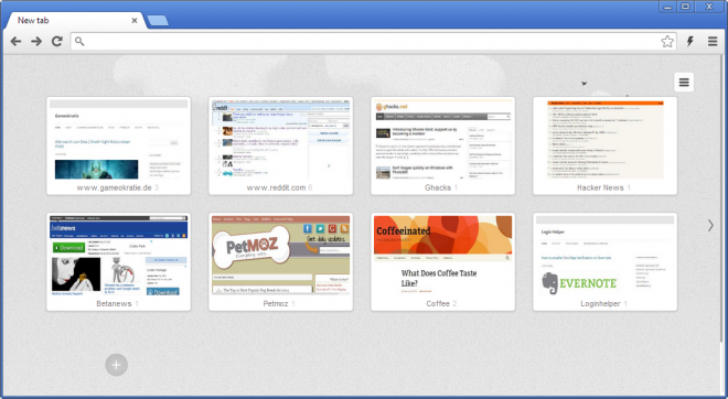 Don't like Chrome's new tab page? Change back to the old! - gHacks Tech ...