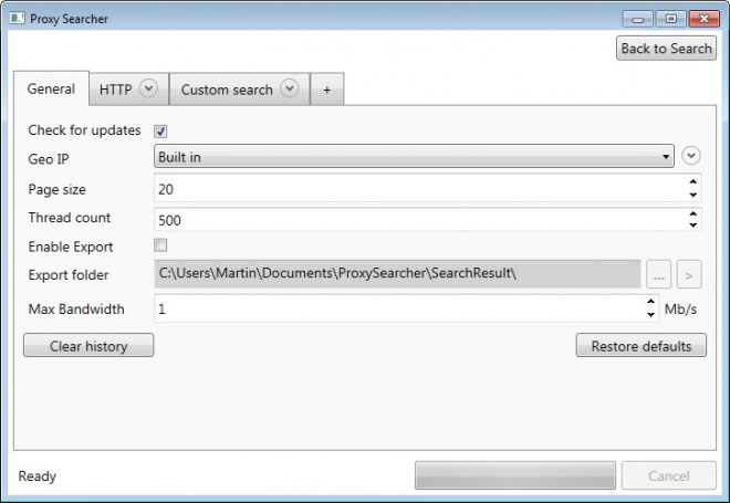 Proxy Searcher finds working proxy servers for you - gHacks Tech News