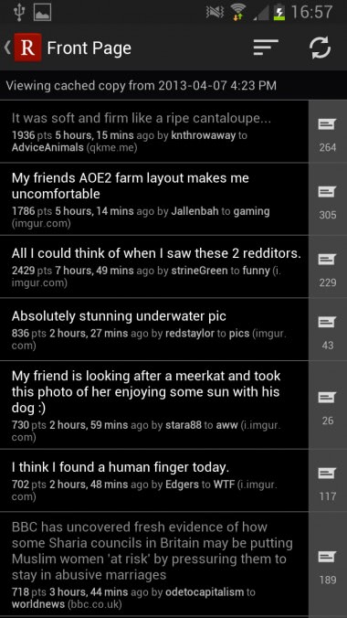RedReader for Android: Open Source Reddit application - gHacks Tech News