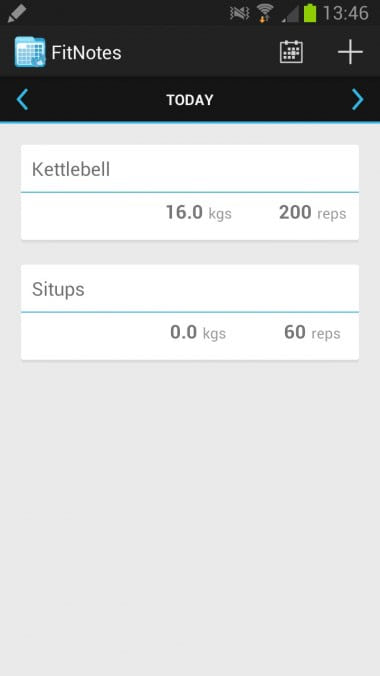 Keep a Gym Workout Log with FitNotes for Android - gHacks Tech News