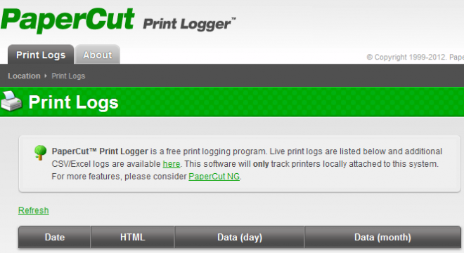 PaperCut Print Logger logs all print jobs on Windows - gHacks Tech News