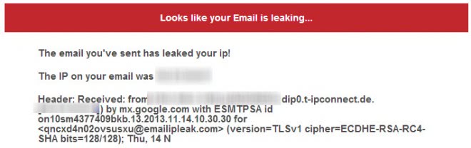 How to find out if your email provider leaks your IP address to ...