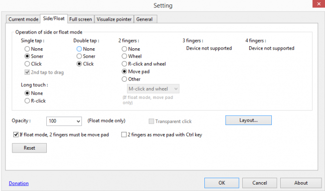 TouchMousePointer adds an on-screen touchpad to Windows 8 PCs - gHacks ...