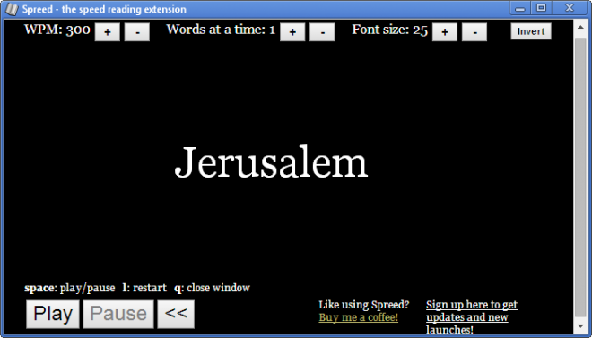 Read text faster with the speed reading extension Spreed for Chrome ...