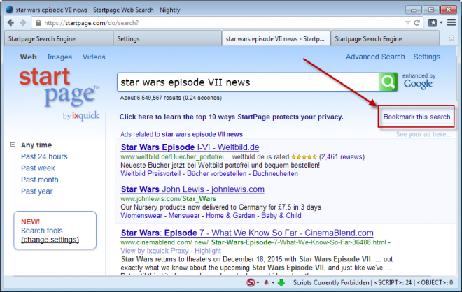 10 Quick tips to improve StartPage Search further - gHacks Tech News