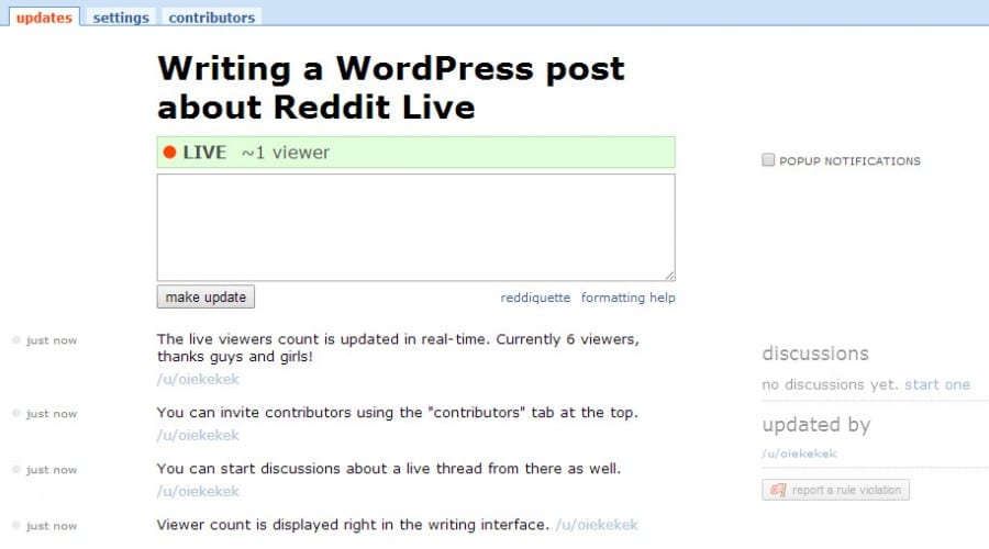 Reddit launches Live, a real-time update tool - gHacks Tech News