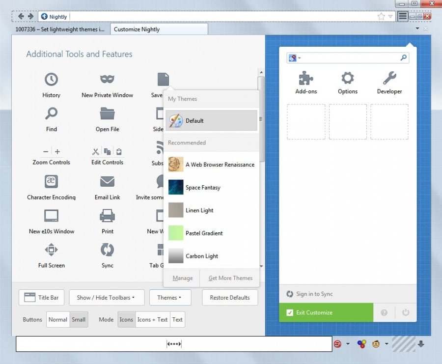 Firefox 34 to ship with lightweight theme suggestions - gHacks Tech News