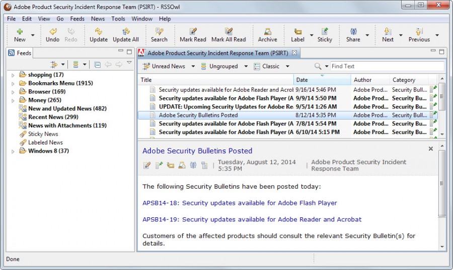The best free RSS readers for Windows - gHacks Tech News