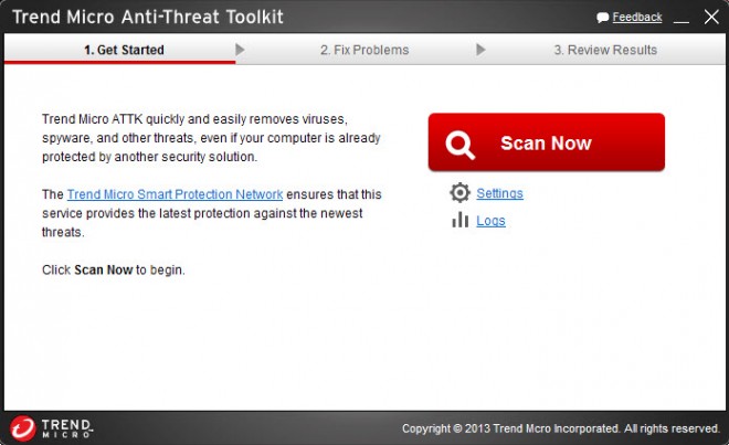Run Trend Micro's Anti-Threat Toolkit as a second opinion scanner ...
