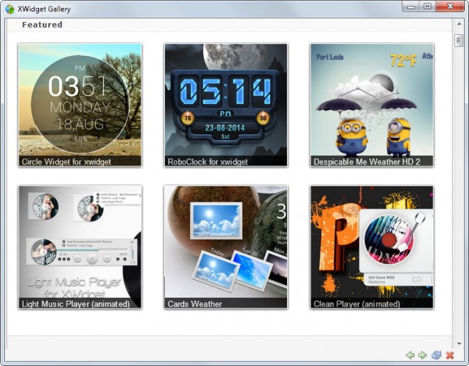 Xwidget is a lightweight desktop widget program for Windows - gHacks ...