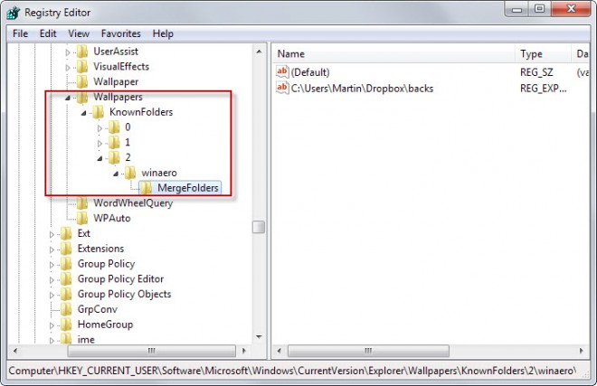 Add and sort Windows desktop background folders - gHacks Tech News
