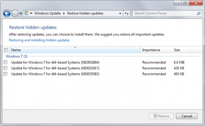 How to remove Windows 10 upgrade updates in Windows 7 and 8 - gHacks ...