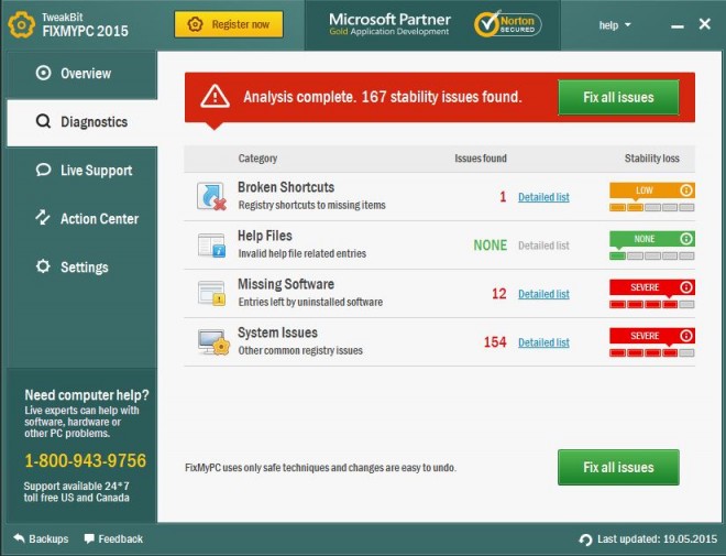 This happens when you install a "Fix My PC" program - gHacks Tech News