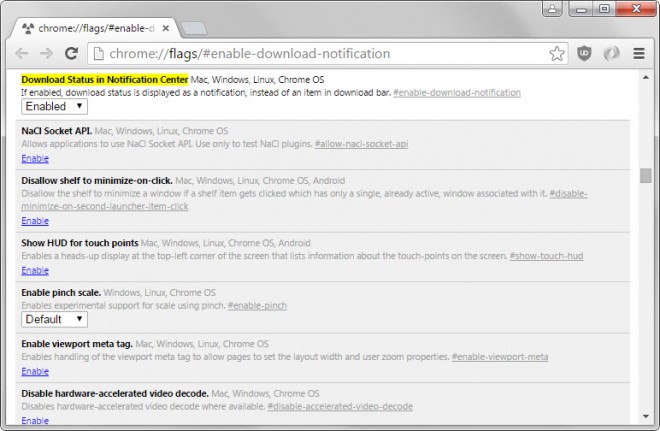 How to switch Google Chrome's download toolbar to notifications ...