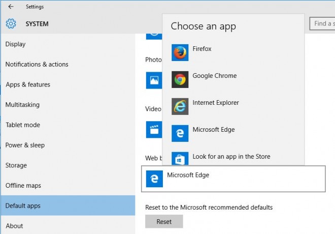 How to make Firefox or Chrome the default browser in Windows 10 ...