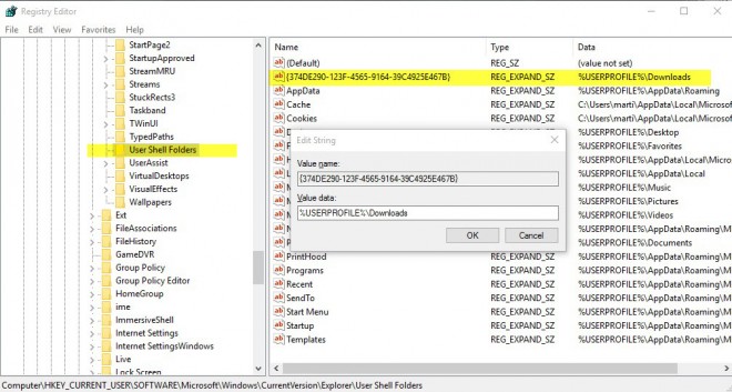 How to change the default Microsoft Edge download location - gHacks ...