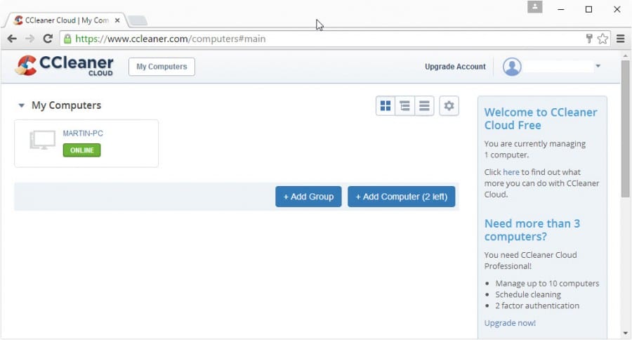 A first look at CCleaner Cloud - gHacks Tech News